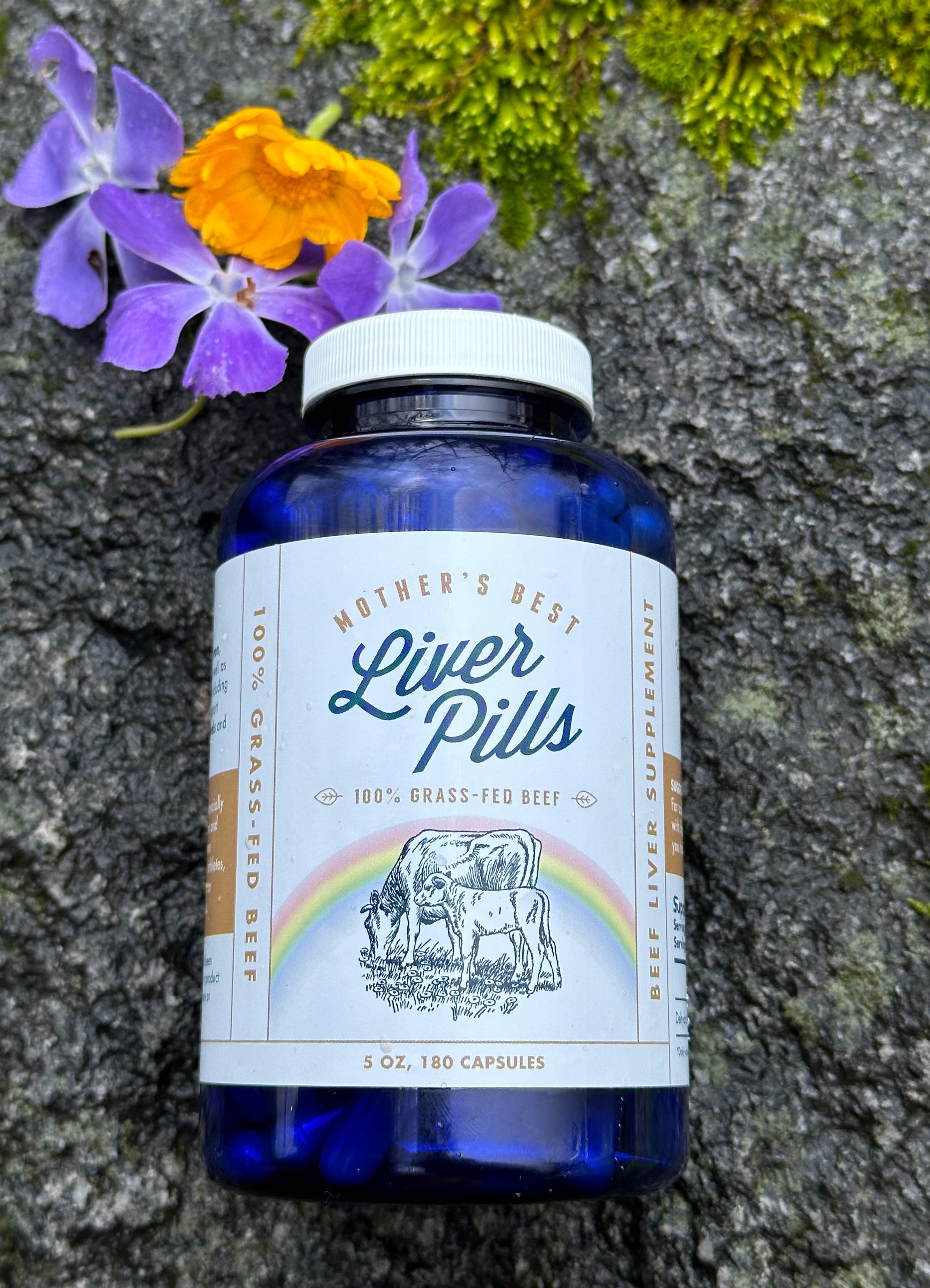 100% USA Grass-fed Beef Liver Pills Small Batch – Mother's Best Liver Pills